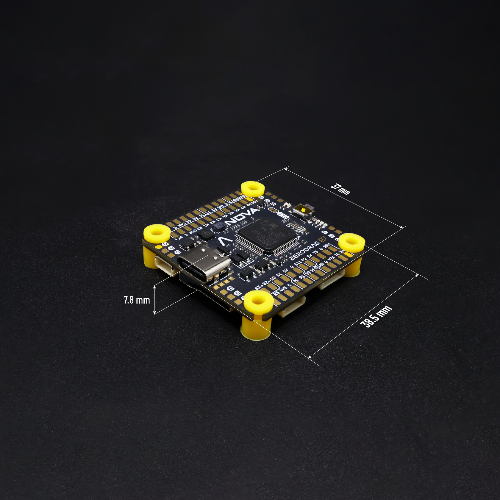 Zerodrag Nova F4 Flight Controller Made In India – Fully Solder-Less ...