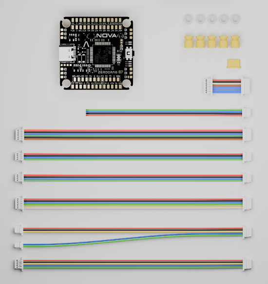 Zerodrag Nova F4 Flight Controller Made In India – Fully Solder-Less ...