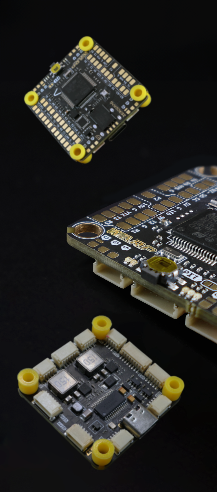 Zerodrag Warp F7 Flight Controller – Fully Solder-Less Design with 12-