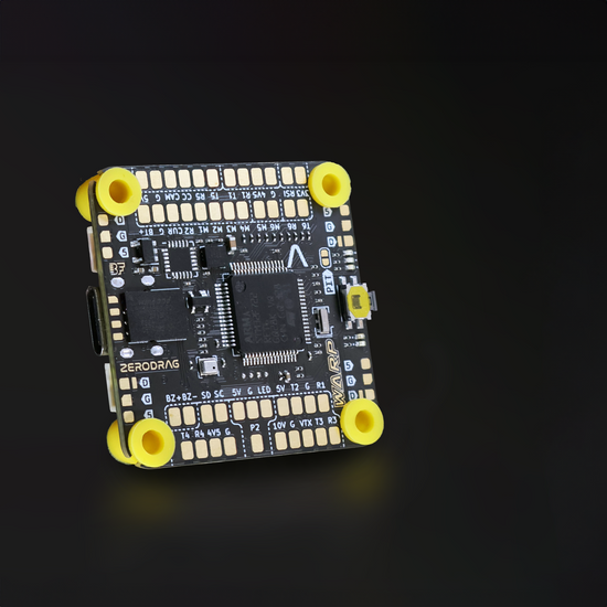 Zerodrag Warp F7 Flight Controller – Fully Solder-Less Design with 12-